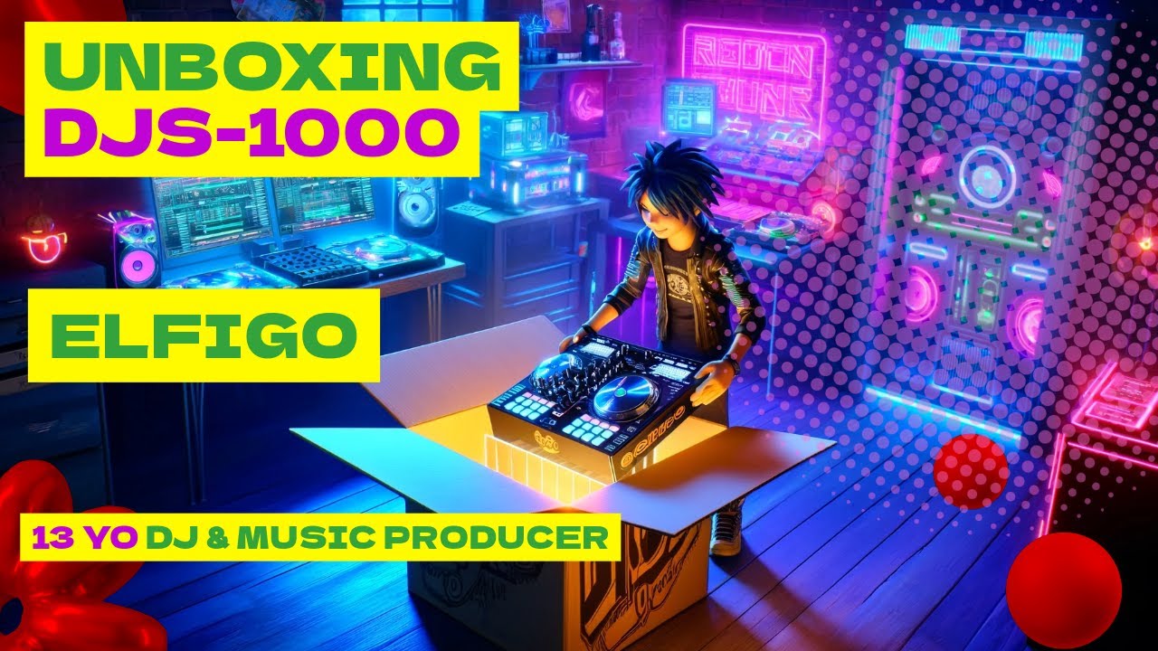 "Unboxing Beats": A Special Gift for my B-day! ELFIGO BOX OPENING DJS-1000 - YouTube