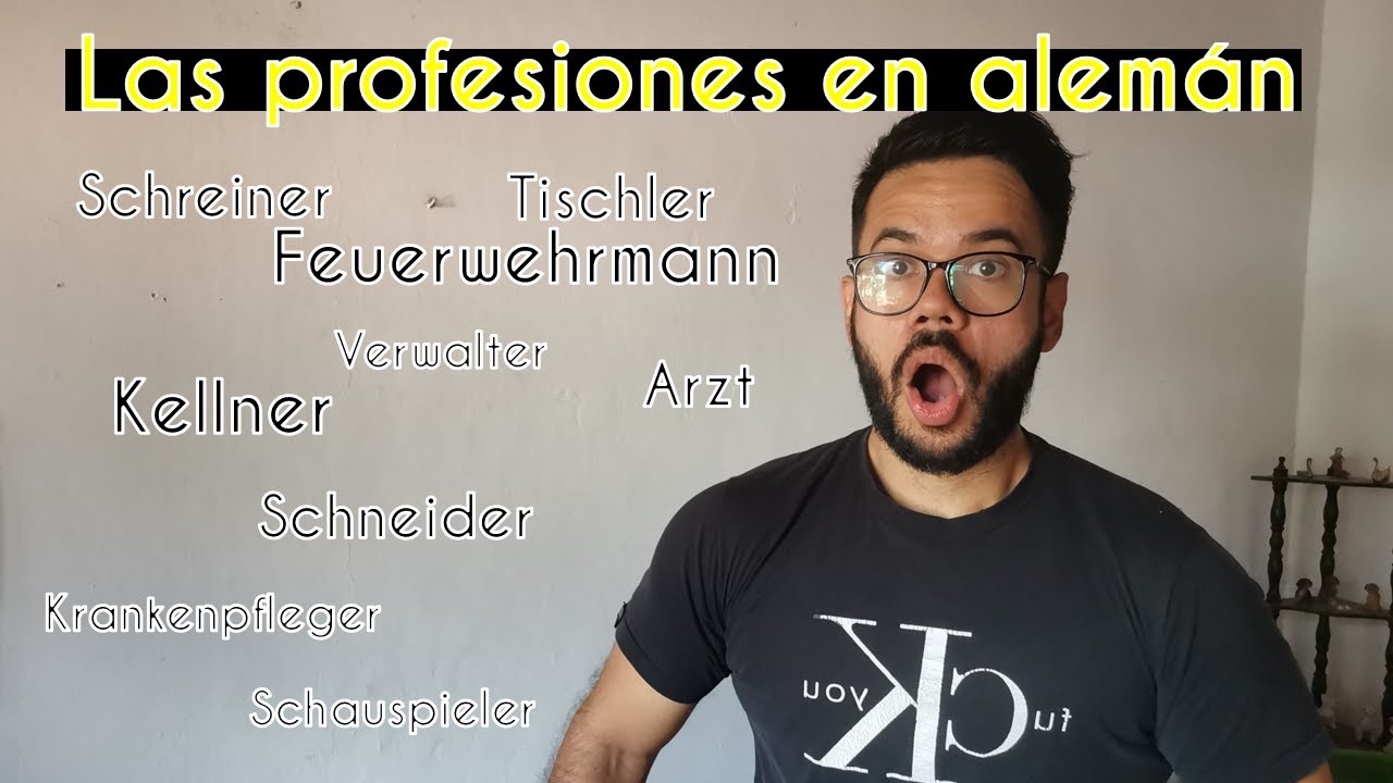 LAS PROFESIONES en alemán 🇩🇪 Die Berufe auf Deutsch - was machst du ...