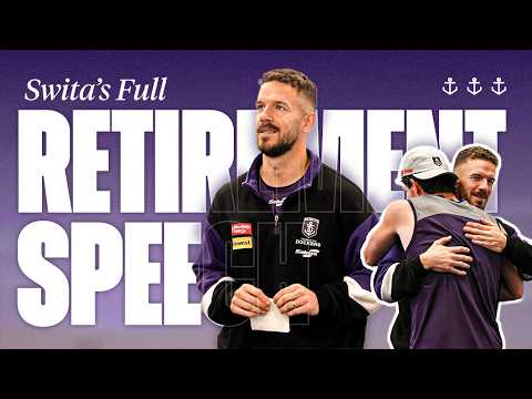 The moment Swita told the boys he's retiring 😢