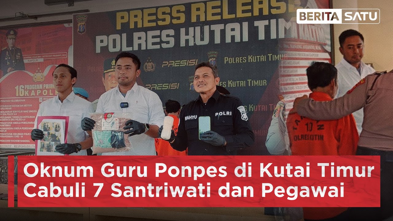 Oknum Guru Ponpes di Kutai Timur Cabuli 7 Santriwati dan Pegawai ...