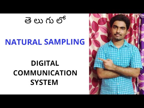 NATURAL SAMPLING in Telugu ll DIGITAL COMMUNICATION SYSTEM - YouTube