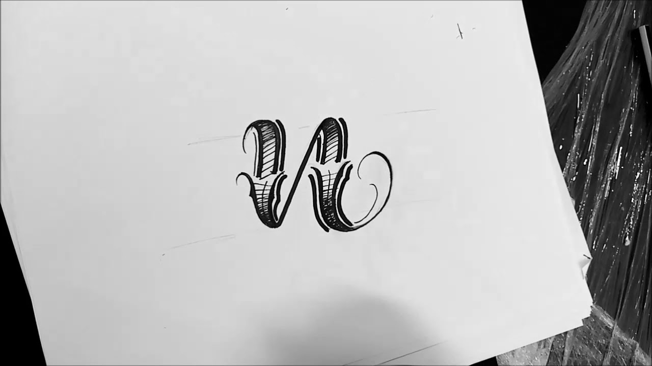 como hacer letra N para tatuar /como hacer letra chicano lettering ...