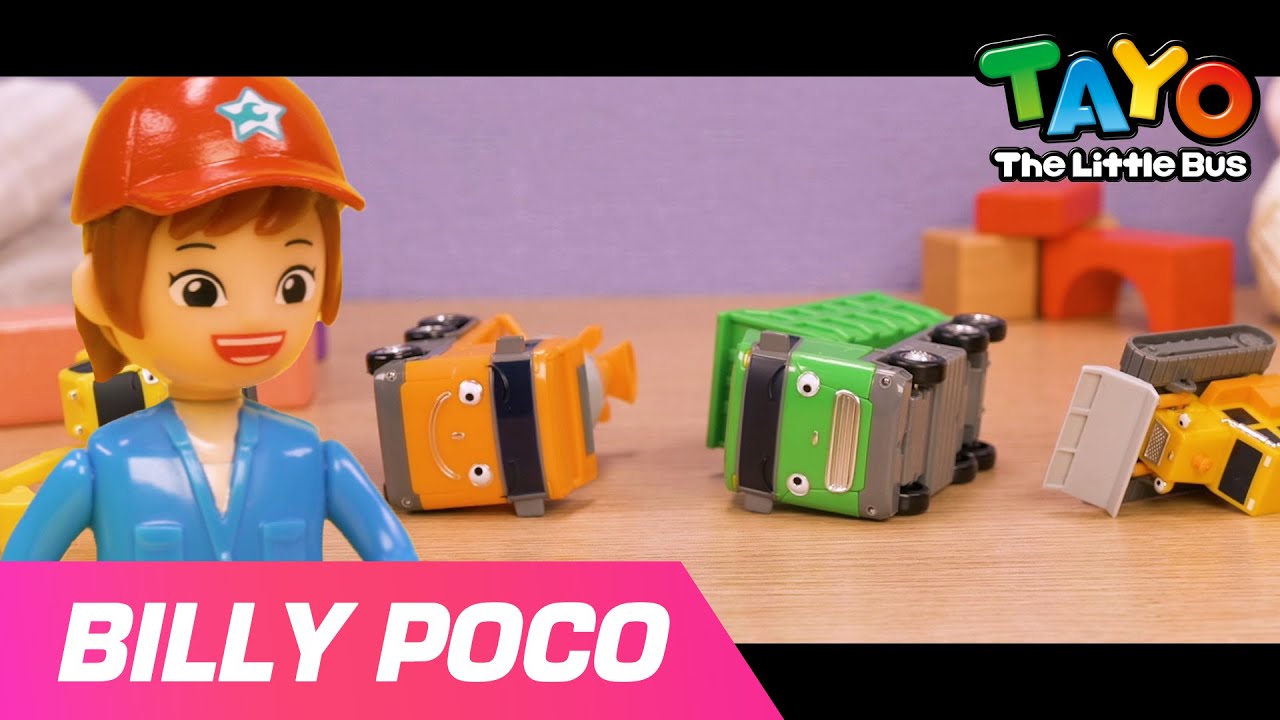 BILLY POCO l Roll over Roll over! Strong Heavy vehicles l Tayo Vehicle ...