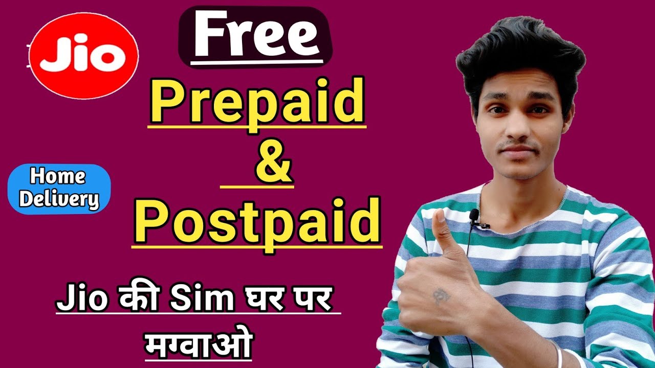 Jio Sim Order Kaise Kare online | How to Jio Sim Free Prepaid ...