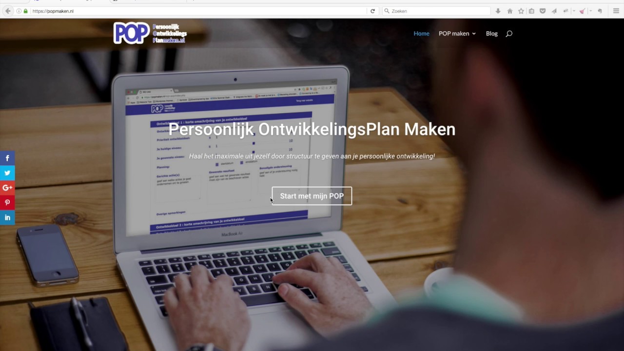 Persoonlijk Ontwikkelingsplan maken | POPmaken.nl - YouTube