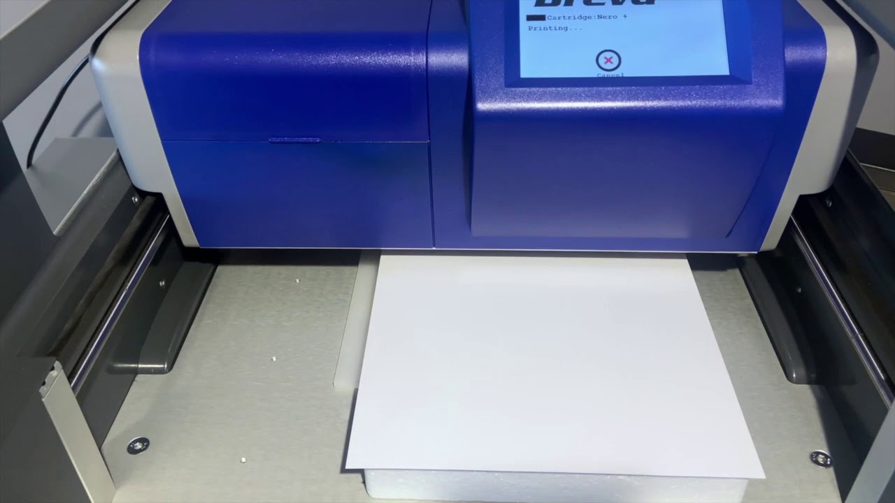 Breva | How to: Print Test Image - YouTube