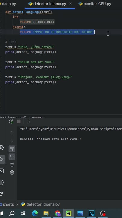 ¿cómo Detectar El Idioma De Un Texto Con Python Y Langdetect Youtubeemk 2992