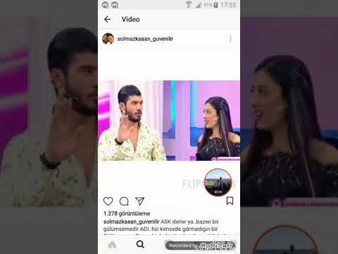 SOLMAZ & KAAN AŞK DERLER YA... BAZEN BİR GÜLÜMSEMEDİR.