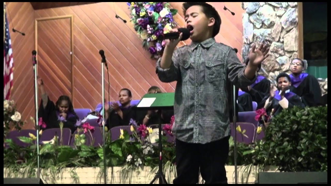 Sam Santiago at the Academy Cathedral "How Great Thou Art" - YouTube
