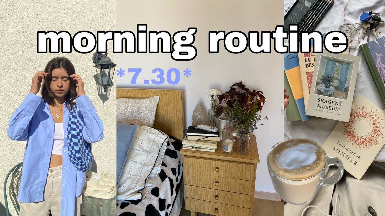 7 30 Morning Routine Productivity Gym And Selfcare Youtube