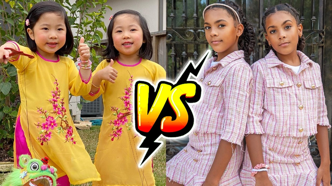 Mcclure Twins VS Emma and Kate (Kaji Family) Transformations 🌟 From ...