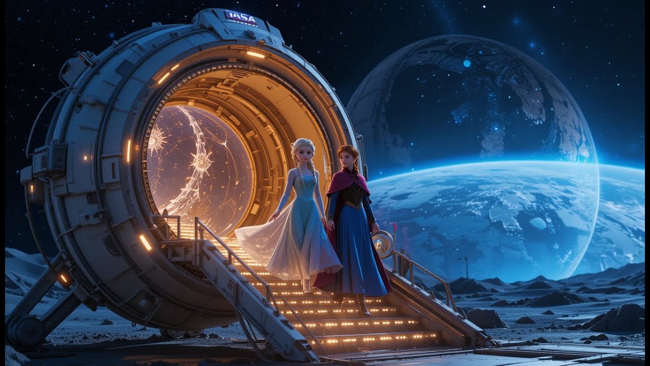 ️🌕 From the Moon to the White House | The Day Elsa and Anna Made ...