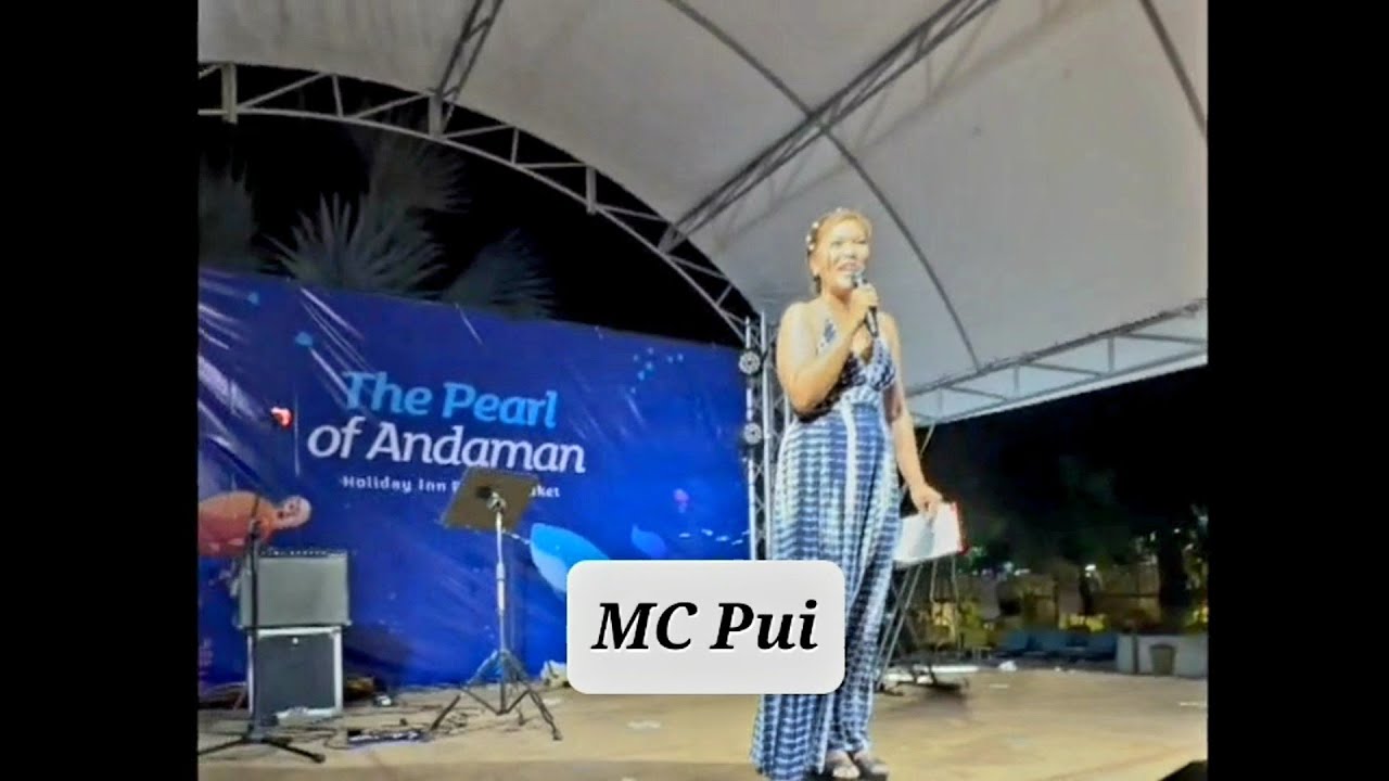 MC Pui พิธีกร 2 ภาษา อังกฤษ-ไทย Countdown Party New Year's Eve 2023 ...