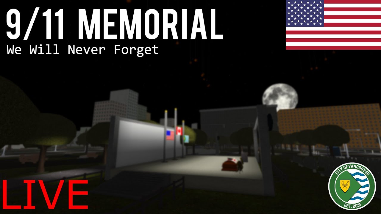 🔴Roblox City of Vancouver | 9/11 Memorial! - YouTube