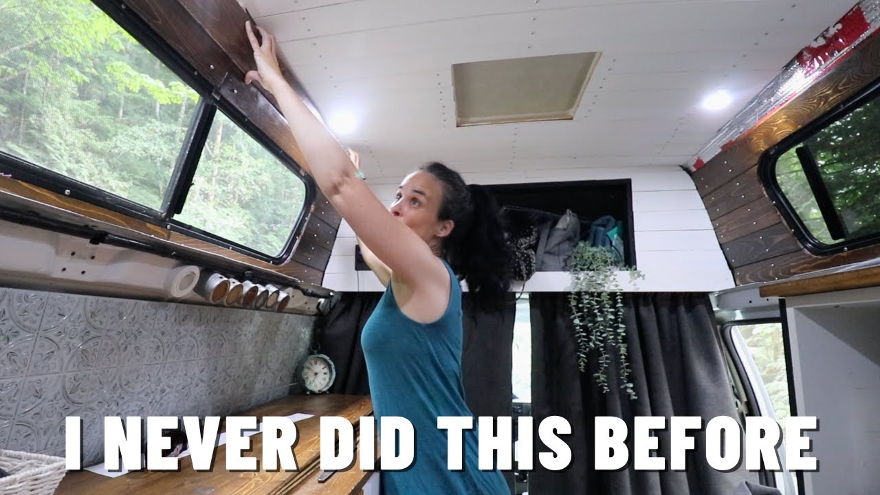 LIVE AND LEARN... | Solo female van build - YouTube