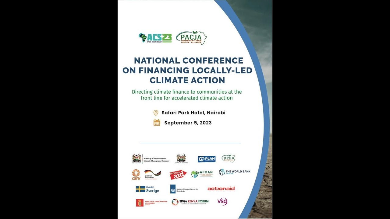 ACS2023 – National Conference on Financing locally-led climate action ...
