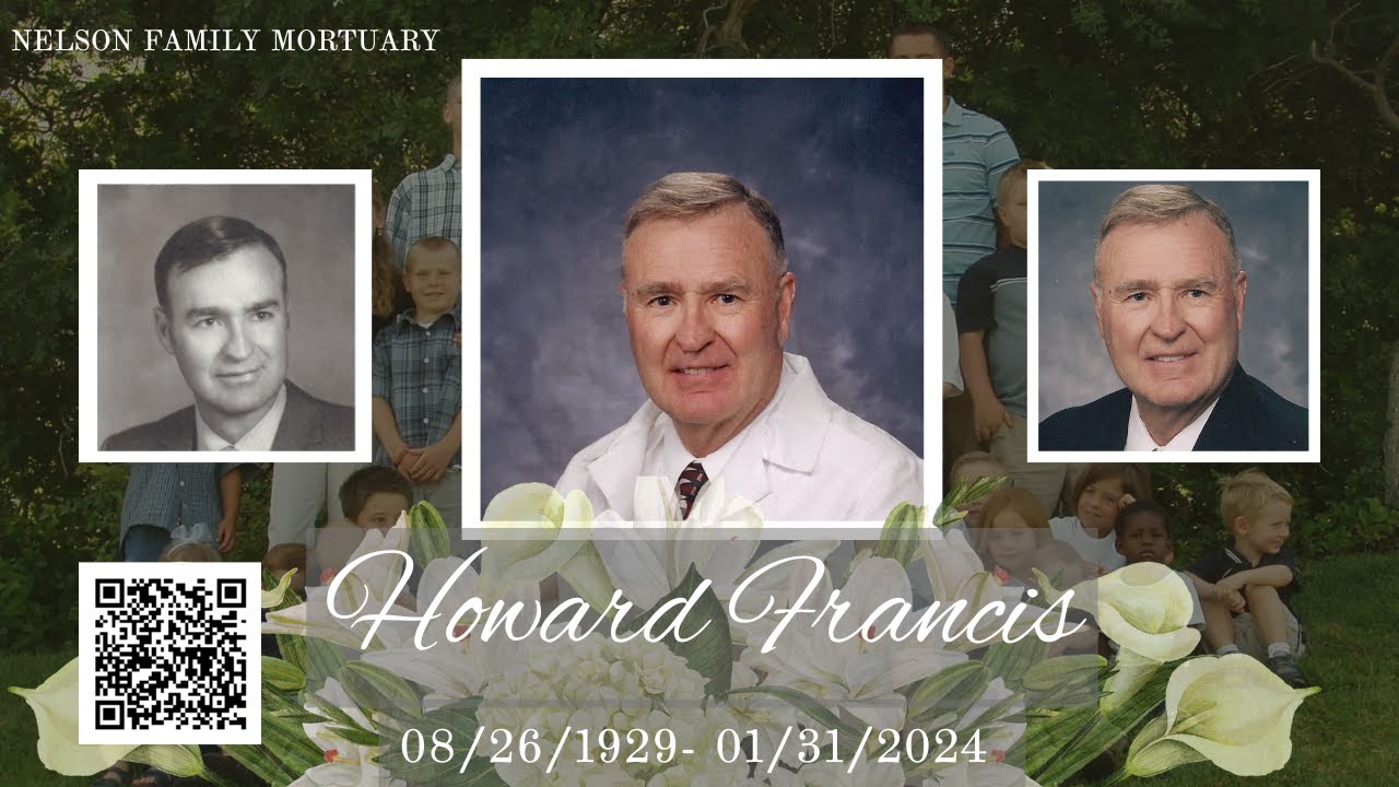 Howard Francis graveside service - YouTube