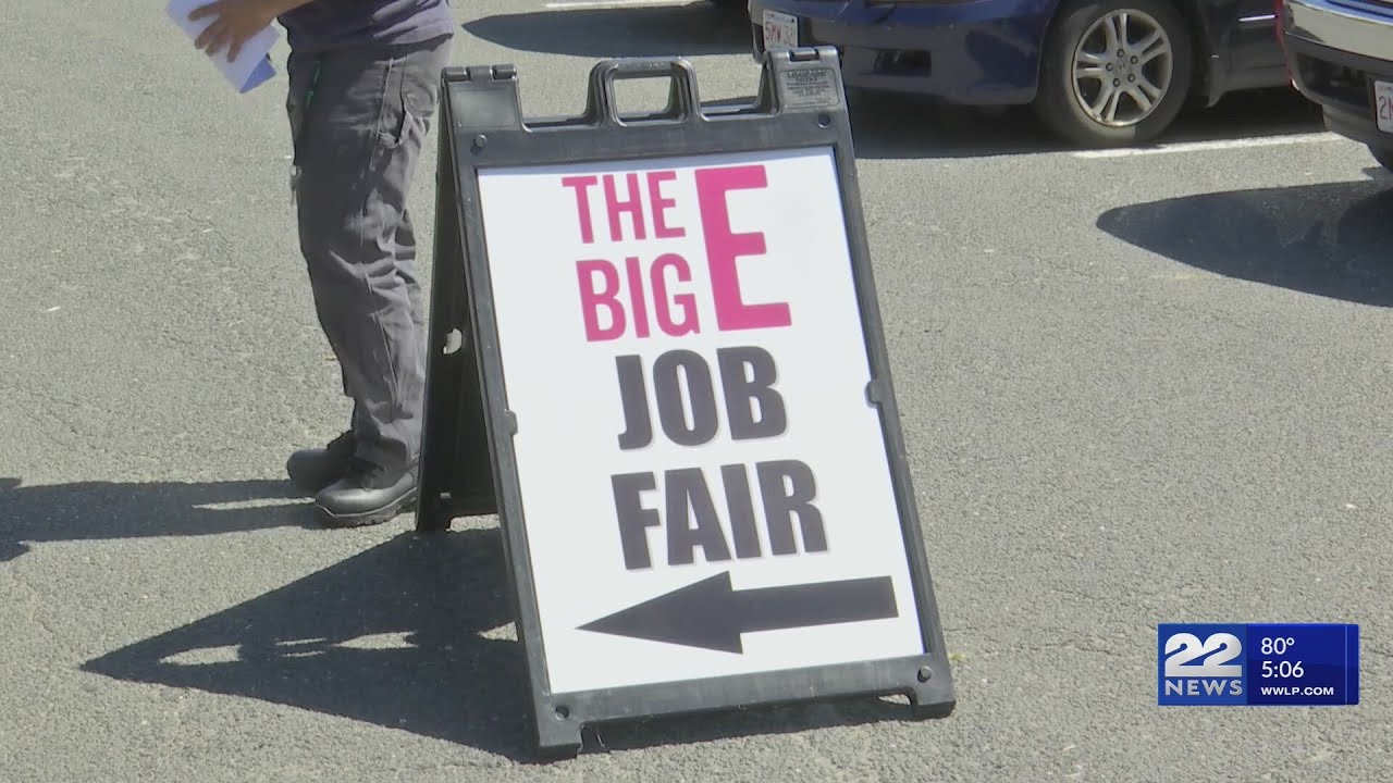 Big E job fair held at Storrowton Village - YouTube