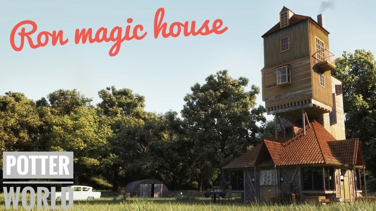 Harry potter|| Ron magic house|| - YouTube