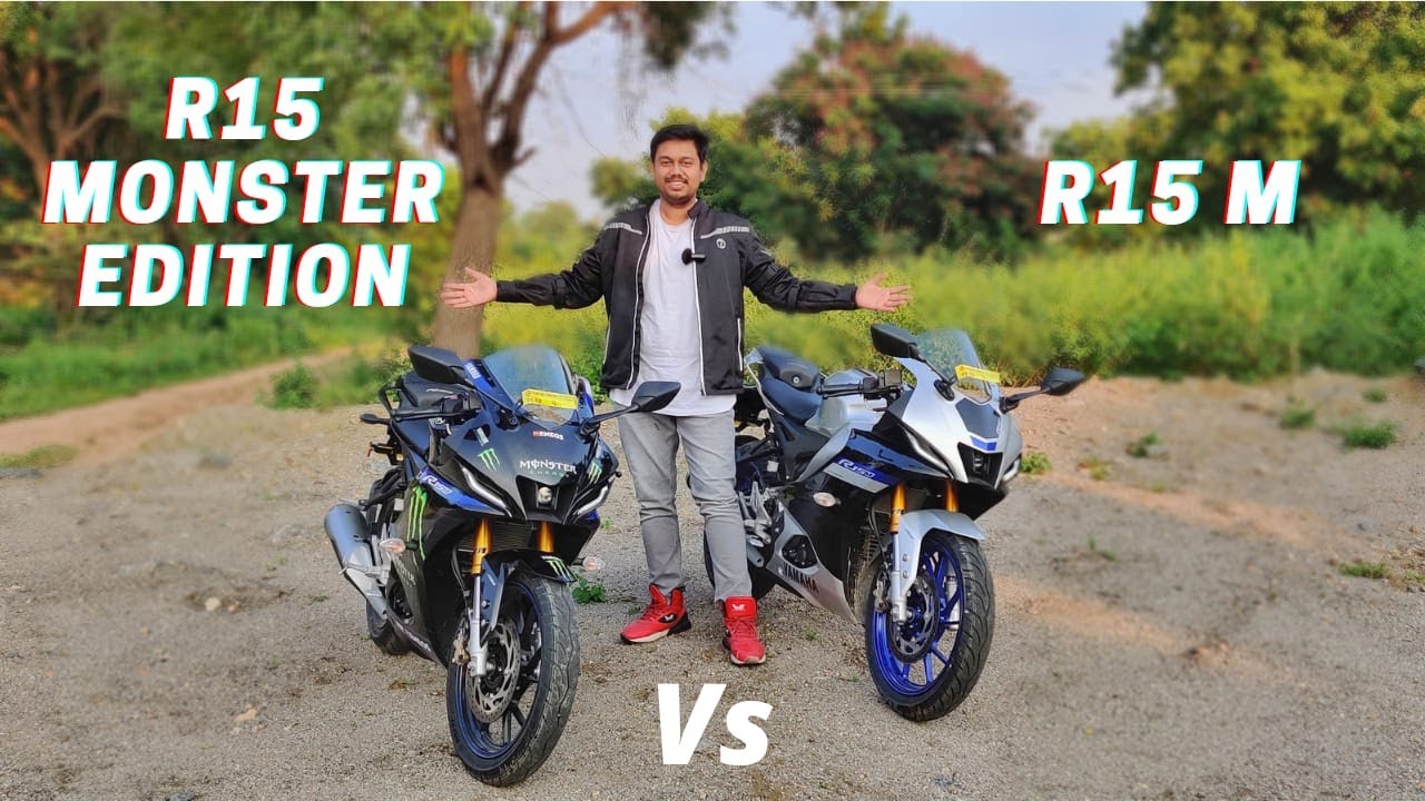 YAMAHA R15M VS R15M MONSTER EDITION | DIFFERENCES | IS THE MONSTER ...