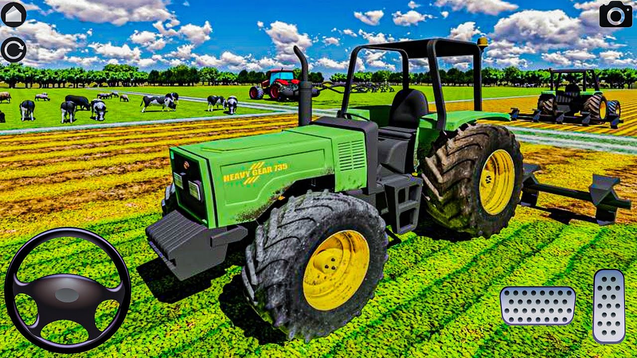 Real Farming Tractors Simulator 2021 - Farming Machine Game - Android ...