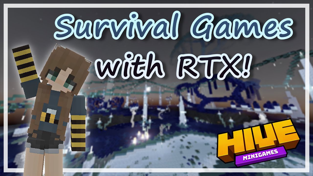 The new SG map looks amazing with RTX! (Hive Minigames) - YouTube