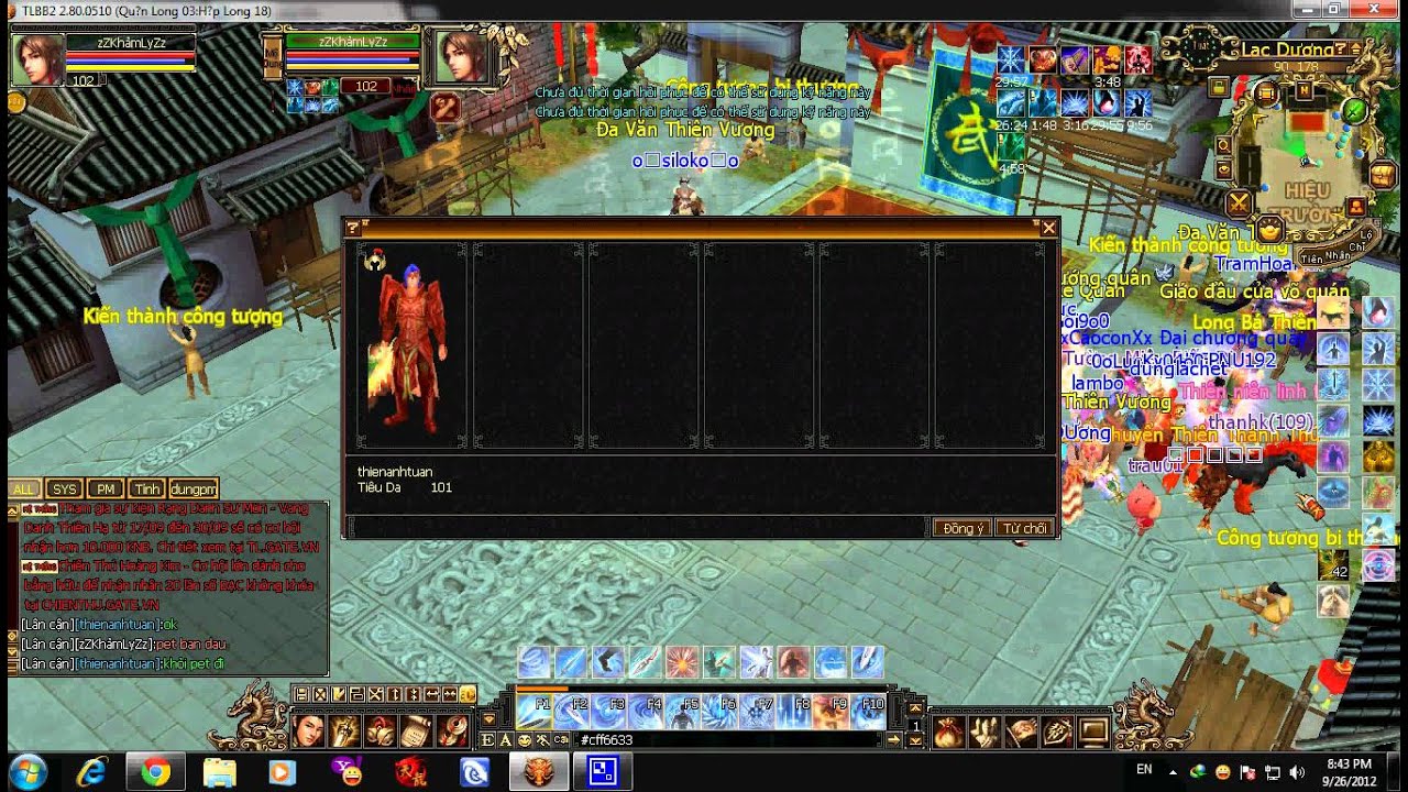 Mô Dung Pk TD (MD vs TD ) - YouTube