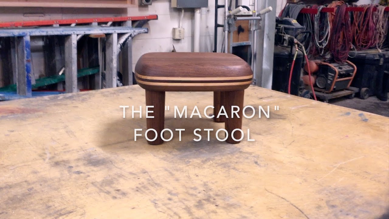 Making A Foot Stool Out Of Black Walnut & Maple Scraps:Building For ...