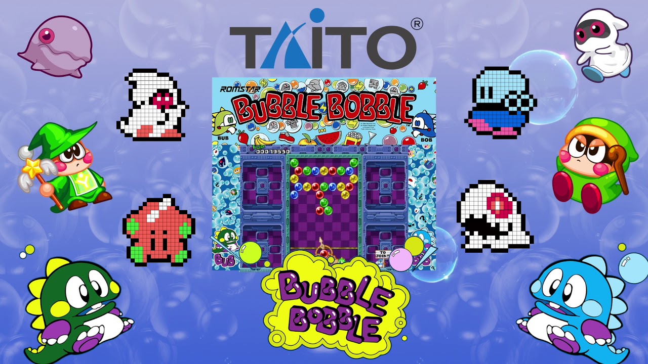 Bubble Bobble HD 1080p - Fixes & Extra Graphics - YouTube