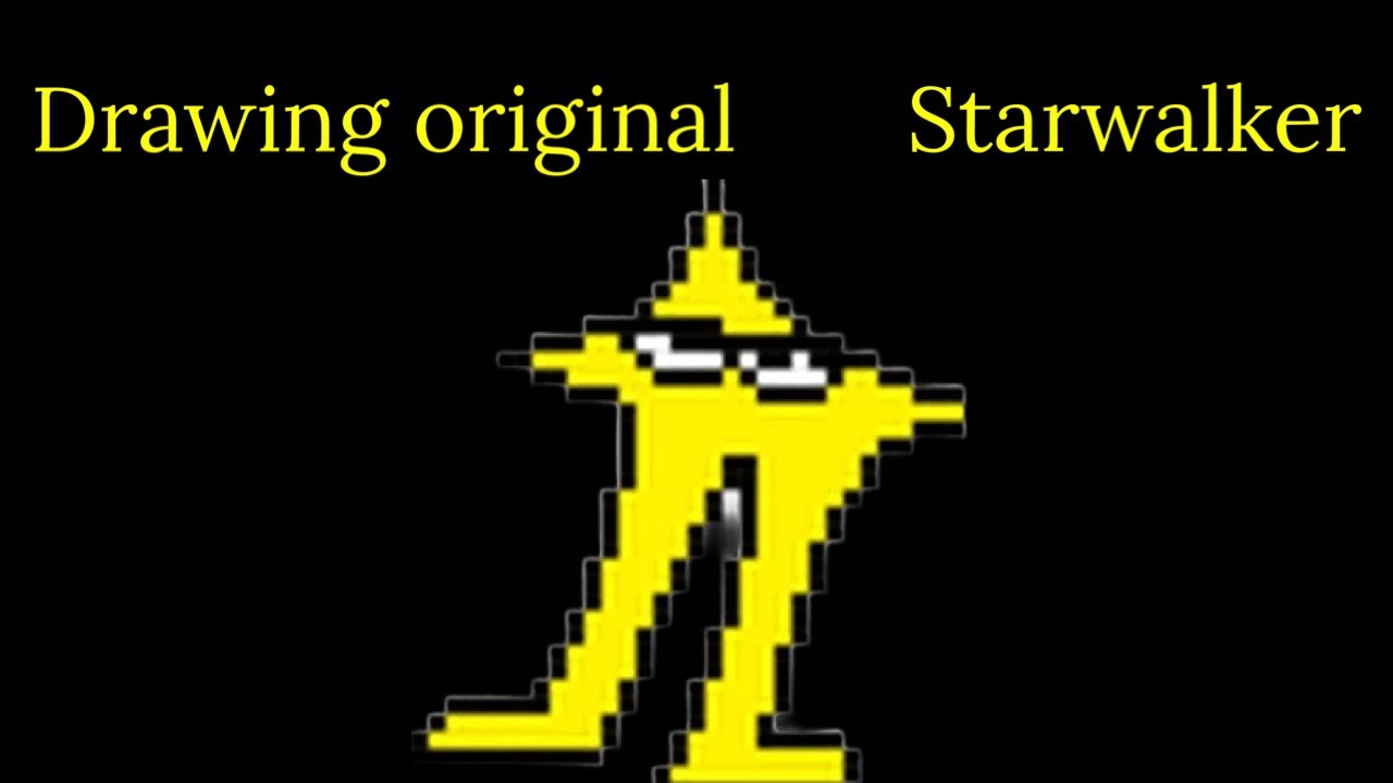 Drawing The original Starwalker drawing every Undertale/Deltarune ...