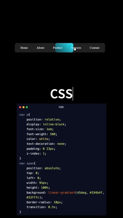 Hover Effect On Navbar | HTML Css hover effects | Embrace It - YouTube