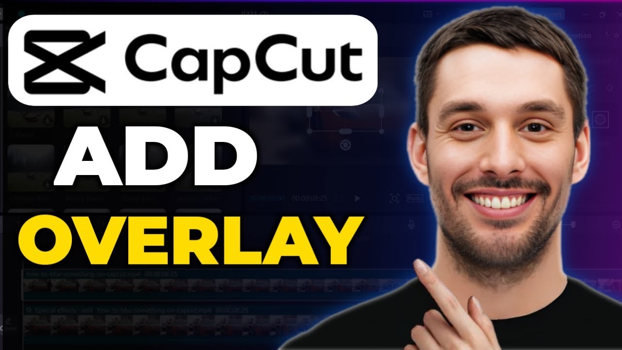 How To Add Overlay To Capcut - How To Add A Overlay On Capcut Pc - YouTube