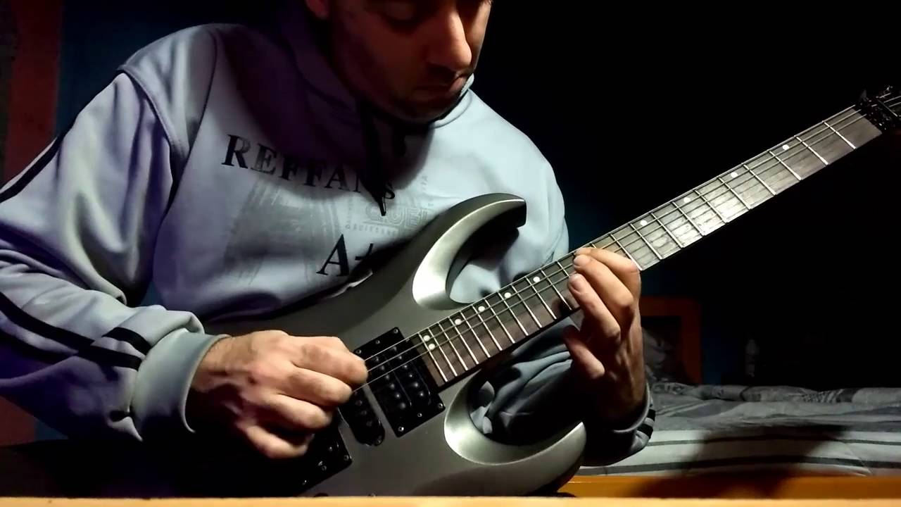 tocando la guitarra sin pua - YouTube