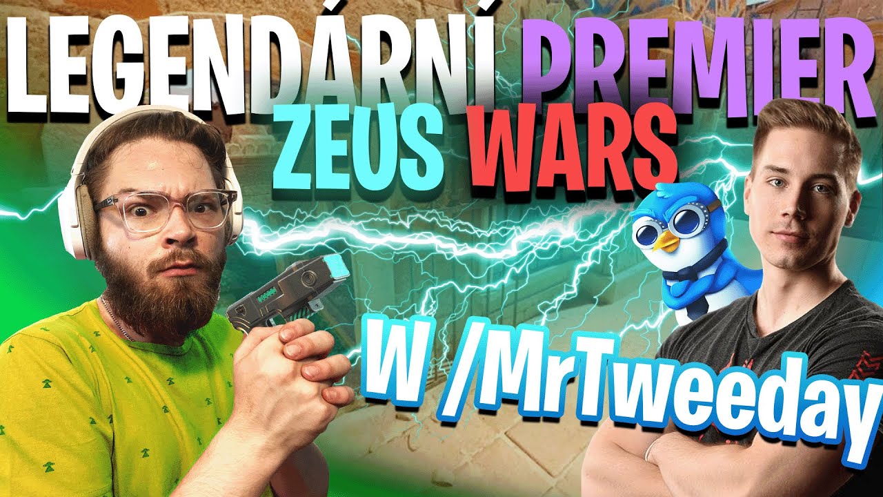 ZEUS WARS w/ @Mrtweeday | LEGENDÁRNÍ PREMIER | CS2 PREMIER #6 - YouTube