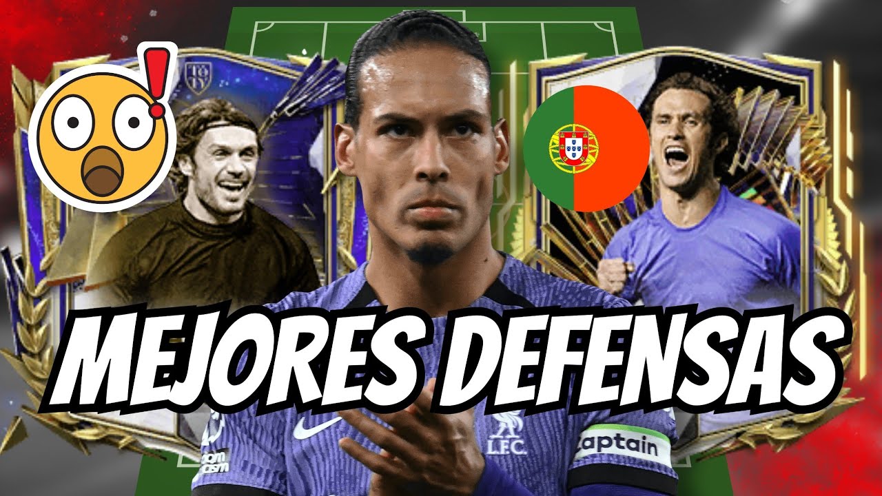 📱 Las Mejores Cartas de DEFENSAS en FC Mobile 24 🛡️ - YouTube