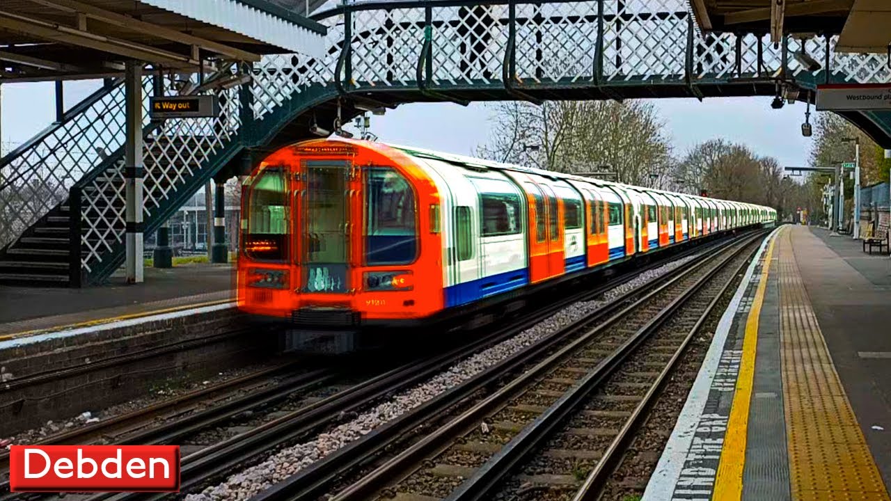 Debden | Central line : London Underground ( 1992 Tube Stock ) - YouTube