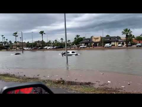 Flash Flood Warning in McAllen-Mission Area 3/27/25 - YouTube
