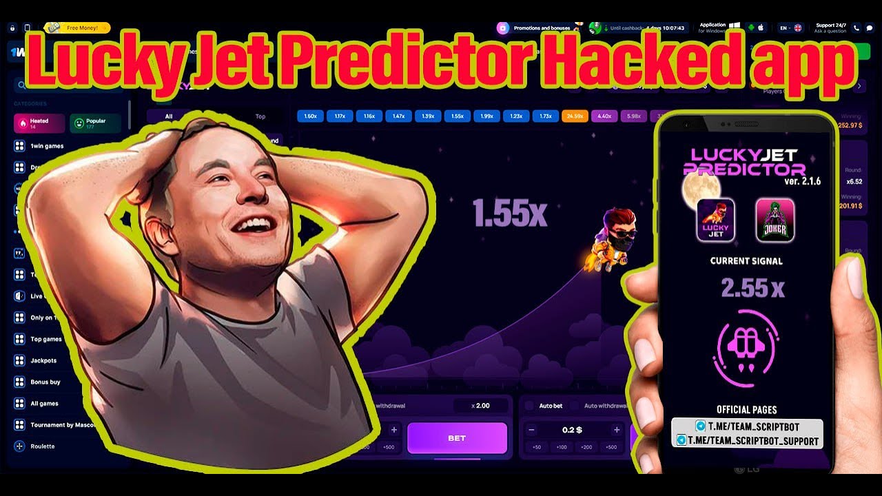 True Hack Lucky Jet Predictor 1win casino - YouTube