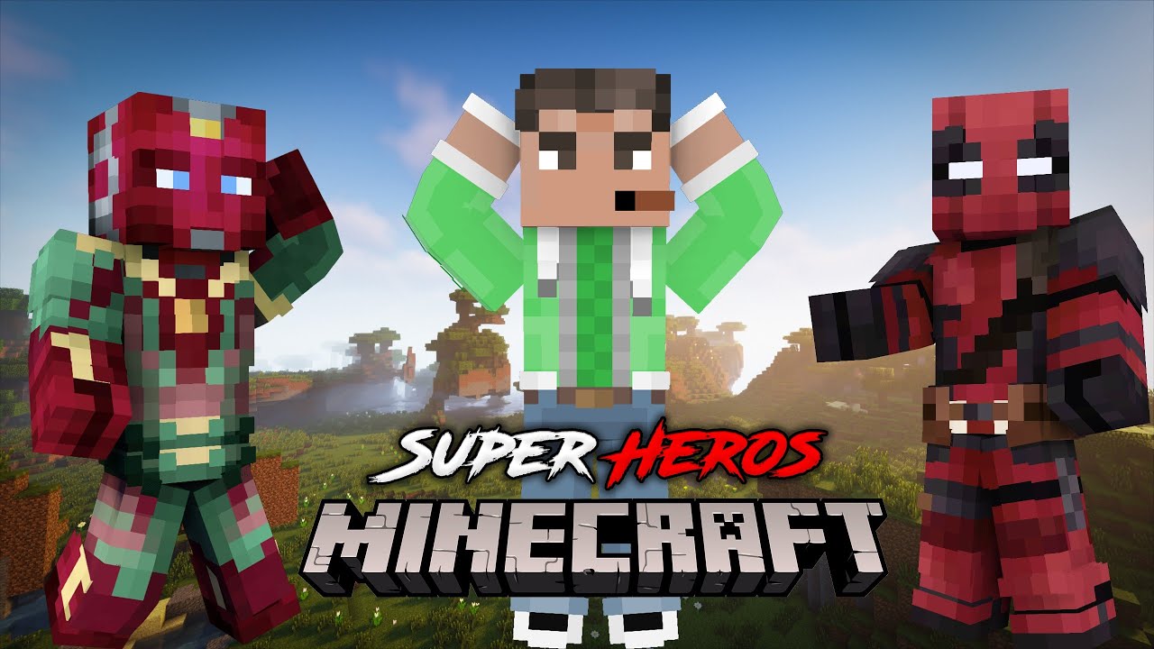 Dead Pool And Vision In Minecraft | Minecraft In Telugu | GMK GAMER ...