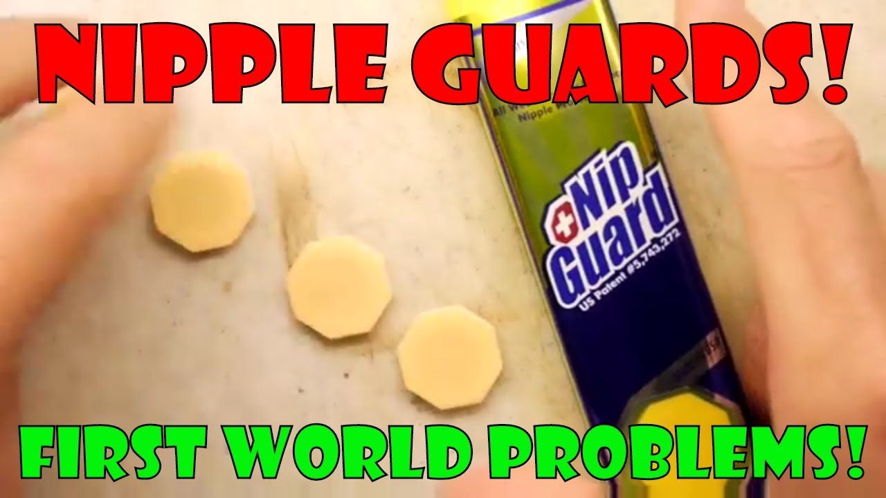 Nip Guards! Keep those nipples safe and guarded at all times! - YouTube