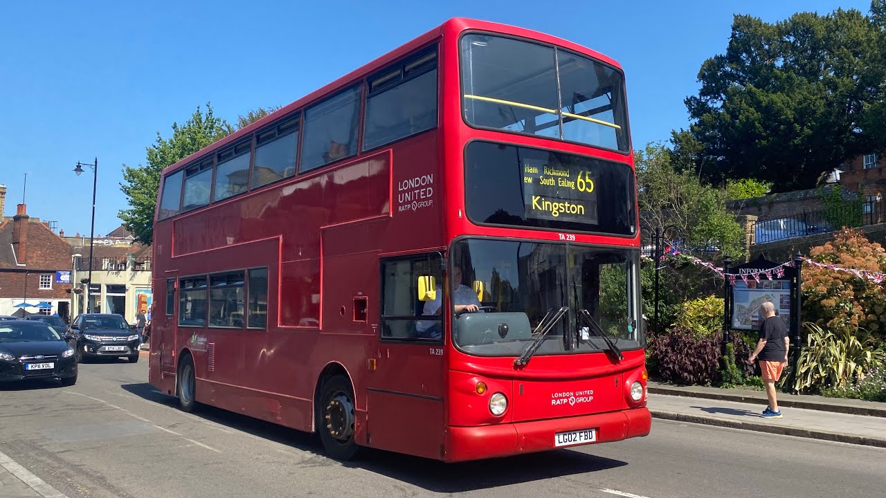 Kickdown + Running Day | TransDev London United ALX400 Trident ZF ...
