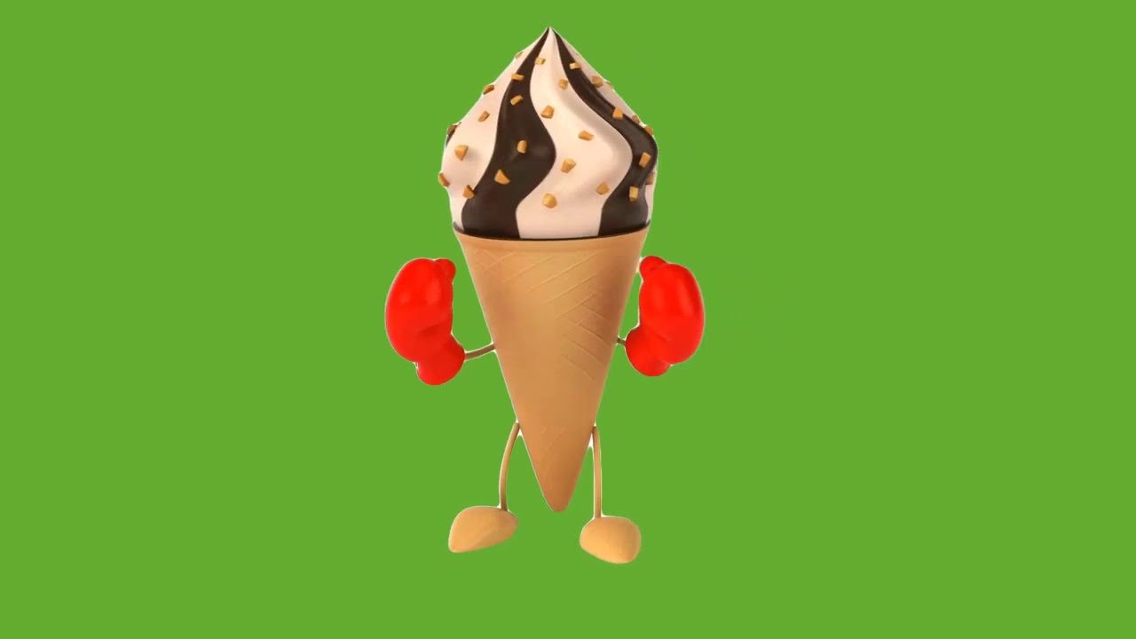 ICE CREAM - GREEN SCREEN - YouTube