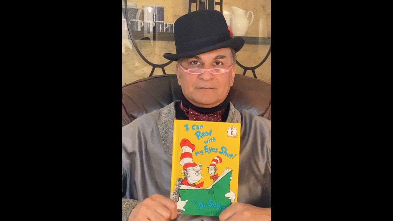 I Can Read with My Eyes Shut Narrated by Hame Persaud - YouTube