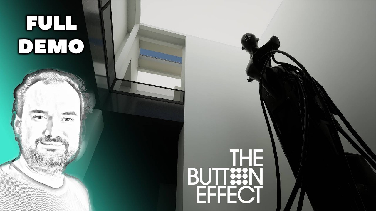 Minimalist First-Person Puzzler | The Button Effect | Full Demo - YouTube
