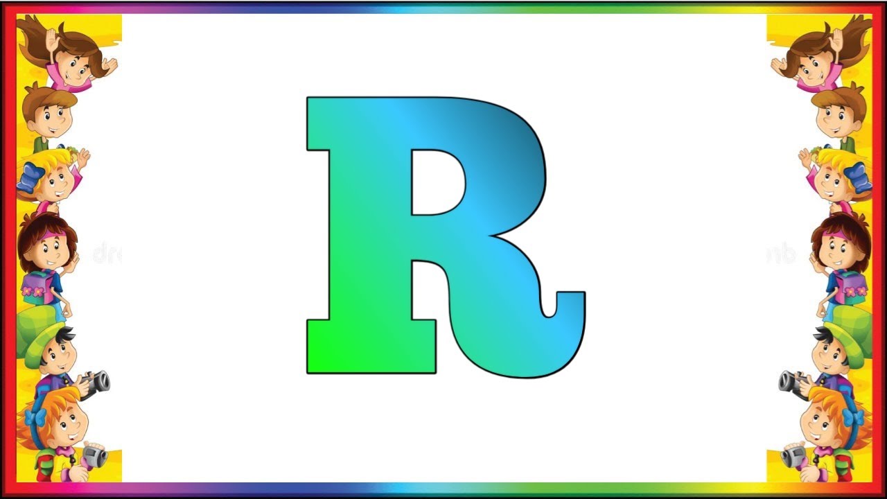 A for apple , B for ball , Learn Uppercase Letter R , ABC for kids , ABCD for toddlers #letters ...