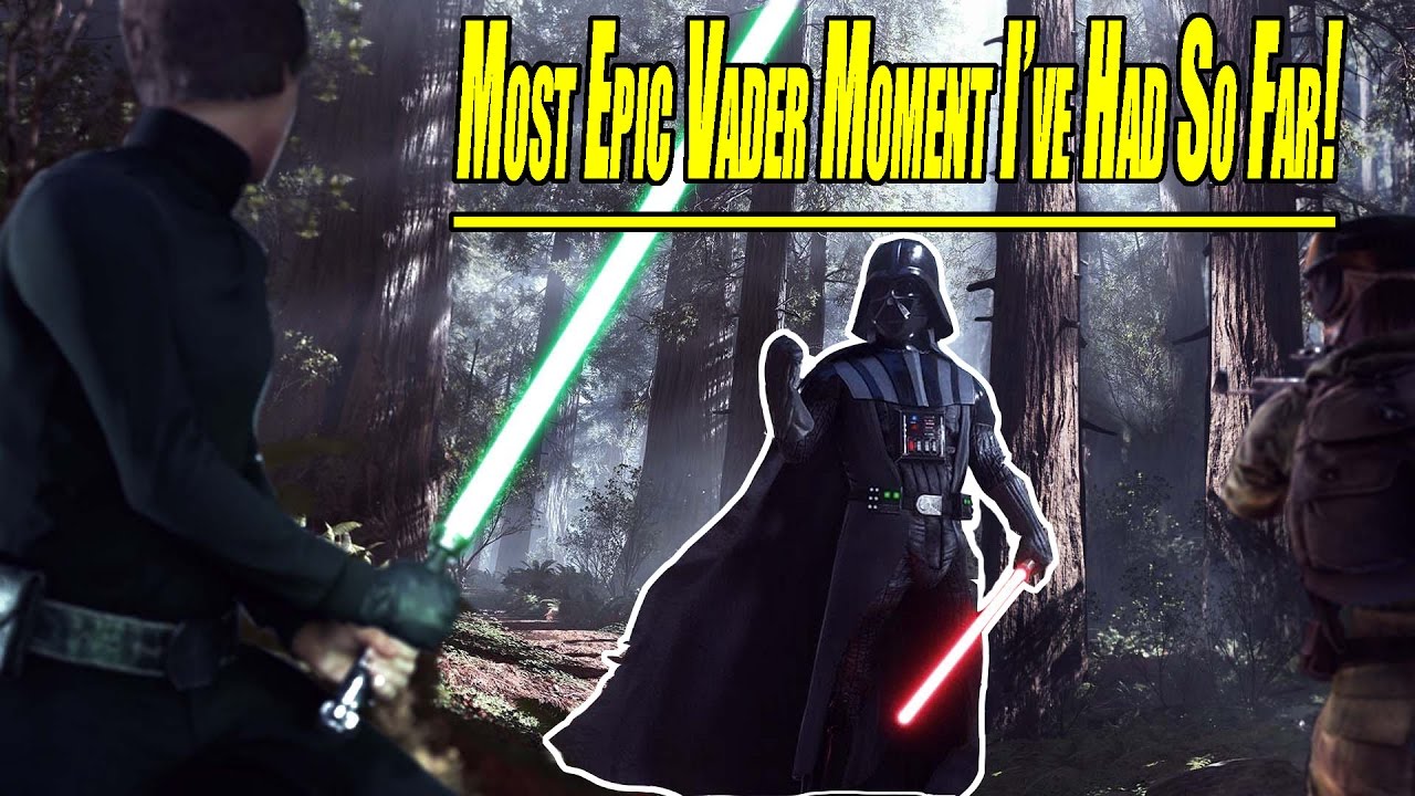 This Is How You Take A Control Point (MOST EPIC DARTH VADER MOMENT EVER ...