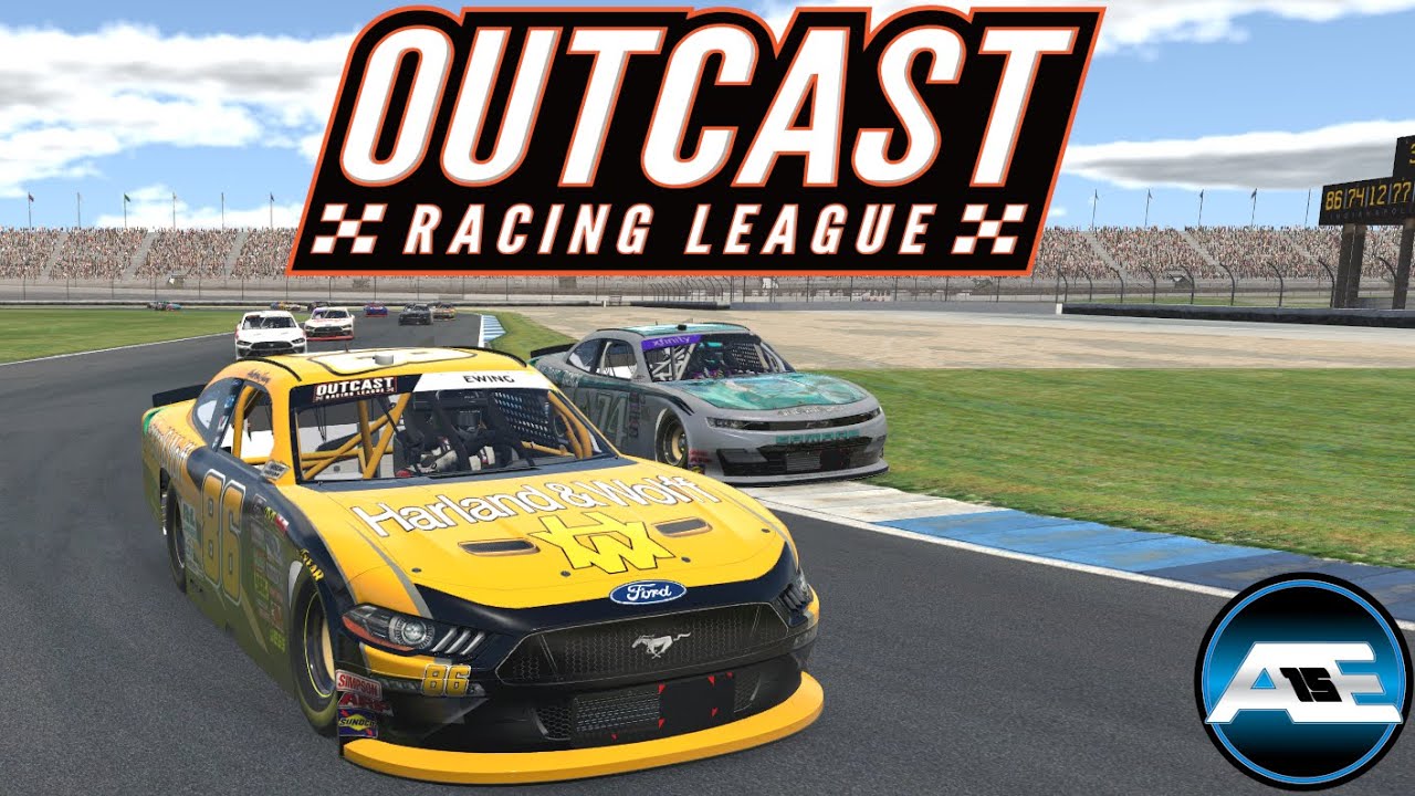 Outcast Racing League Xfinity Season 2023: Week 4 Indy Road (VR) - YouTube