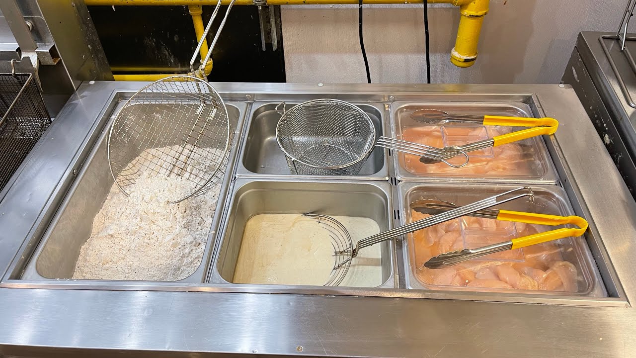Chicken Breading Setup & Training - YouTube