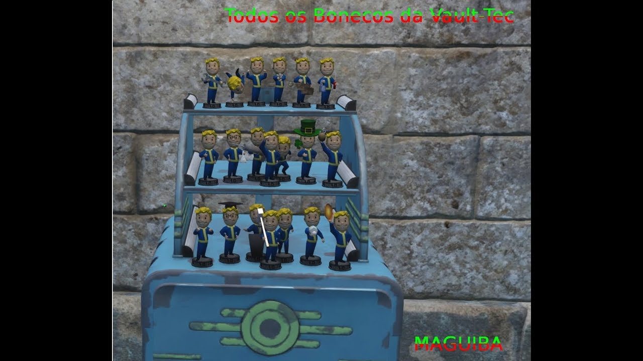 Localização de todos os Bonecos da Vault-Tec em fallout 4. - YouTube