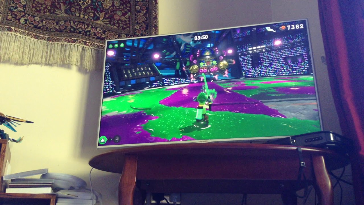 How to complete boss level five splatoon 2 - YouTube